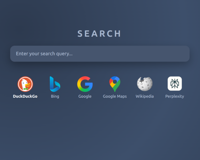 Lars' Electric Endeavors - Just Search Portal v2